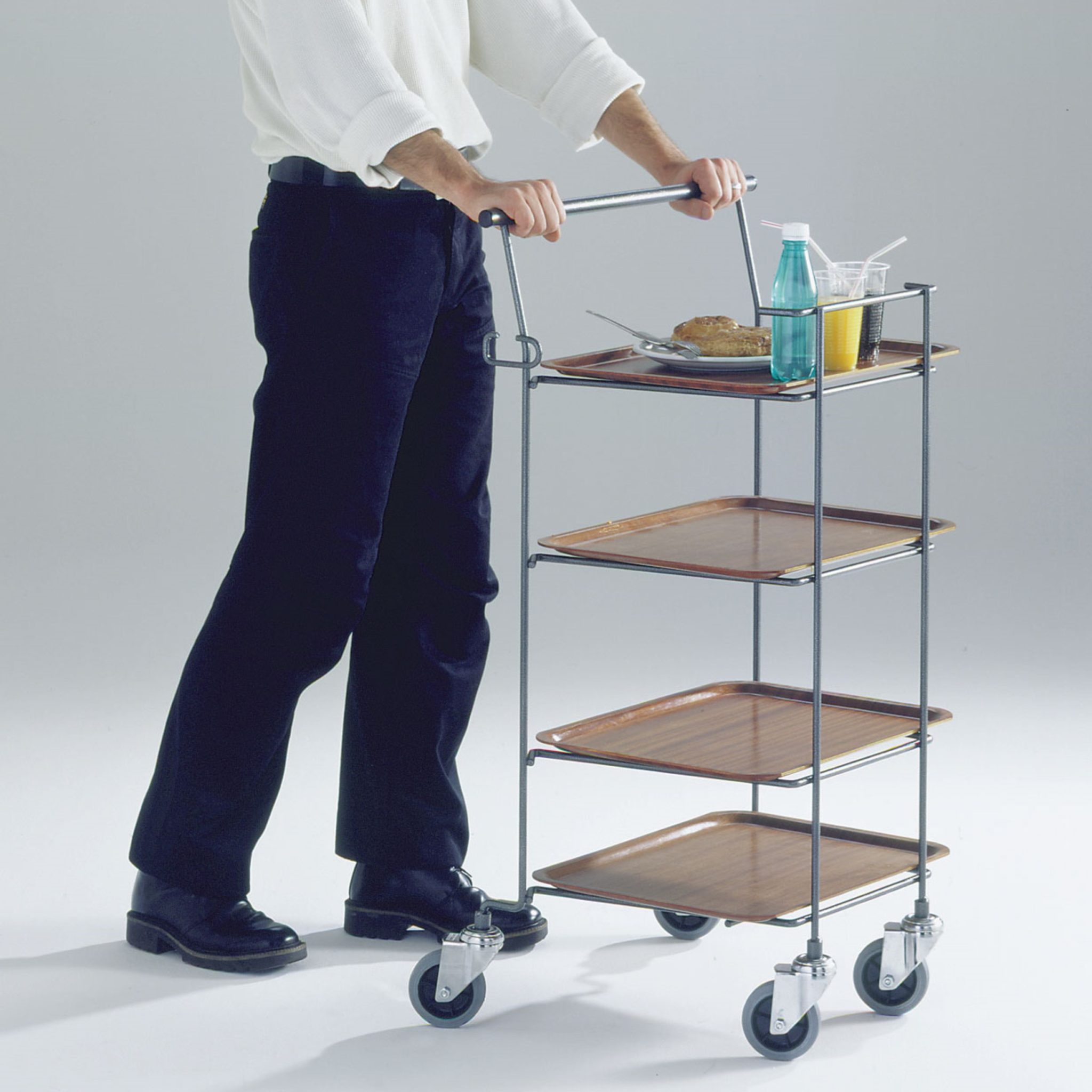 DMP Distribution | Chariot transport plateaux cafeteria & collectivité